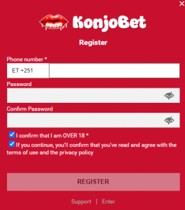 Konjo Bet Login – how to access your account and start betting